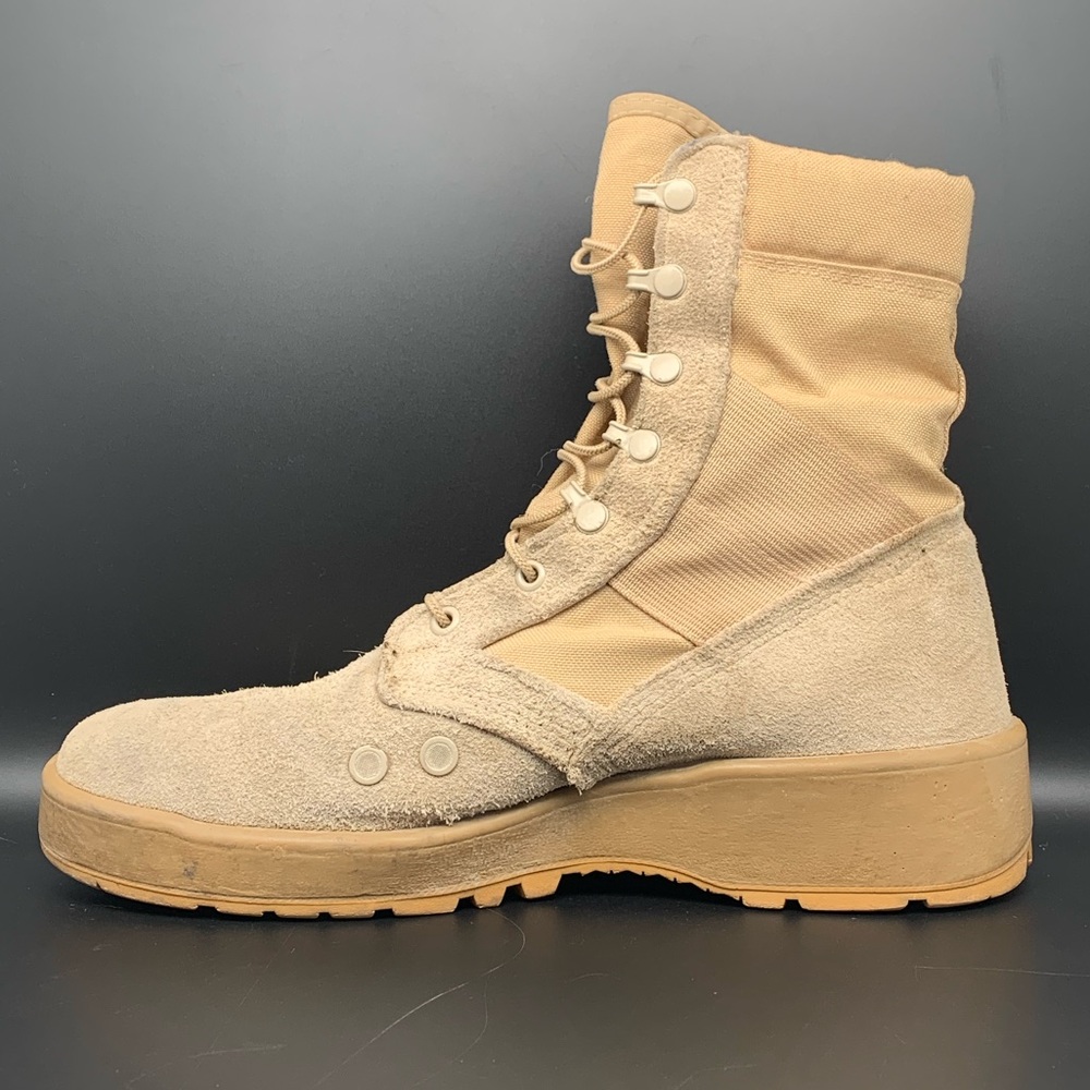 Vibram Hot Weather Army Combat Boots Men’s Sz 9 Wide - Gem